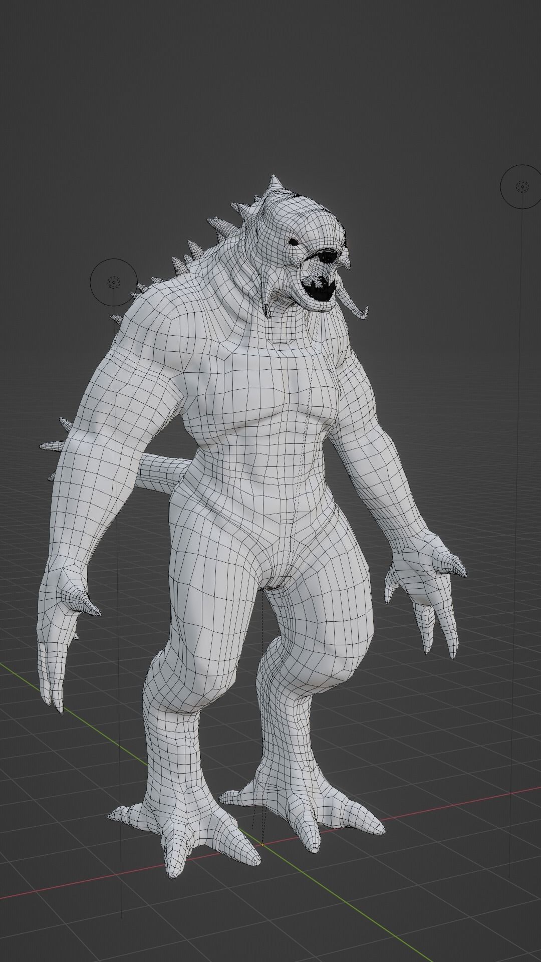 Goliath Monster 3D model rigged | CGTrader
