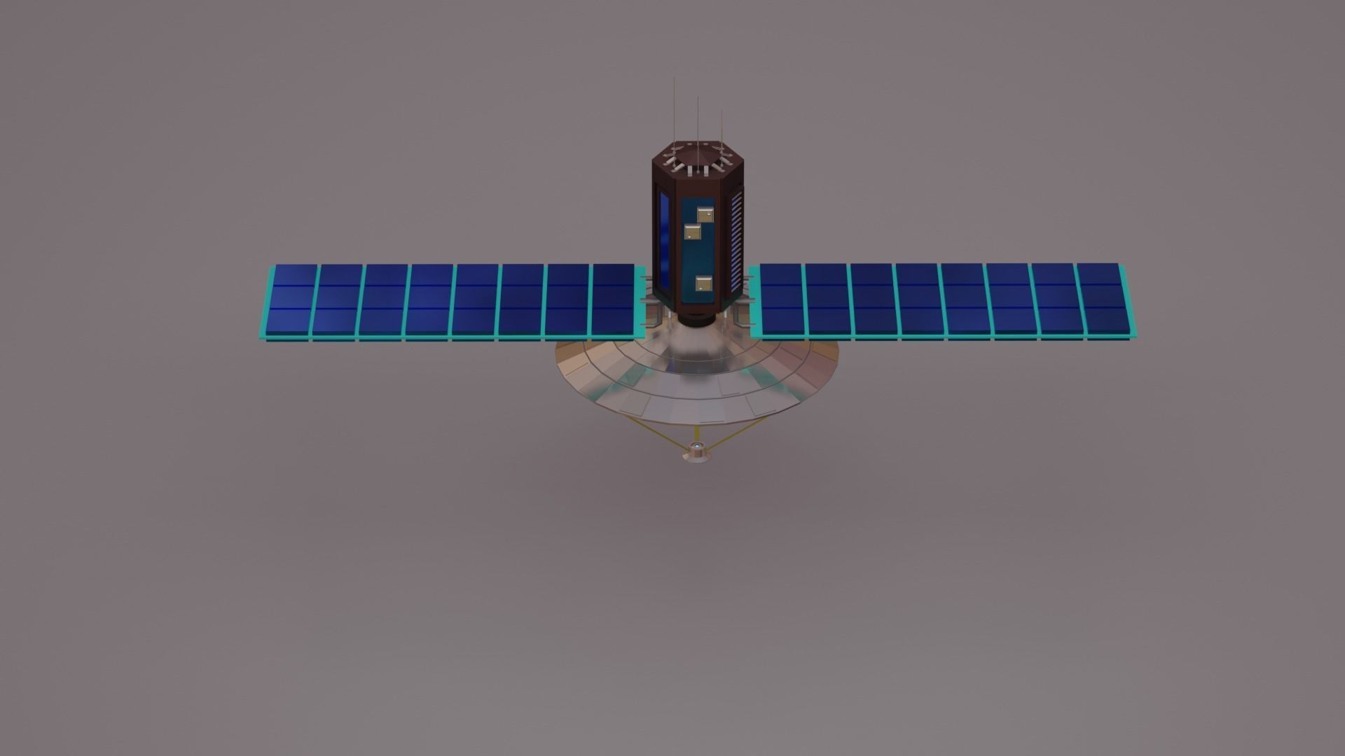 Satellite 3D model v060422 3D model | CGTrader