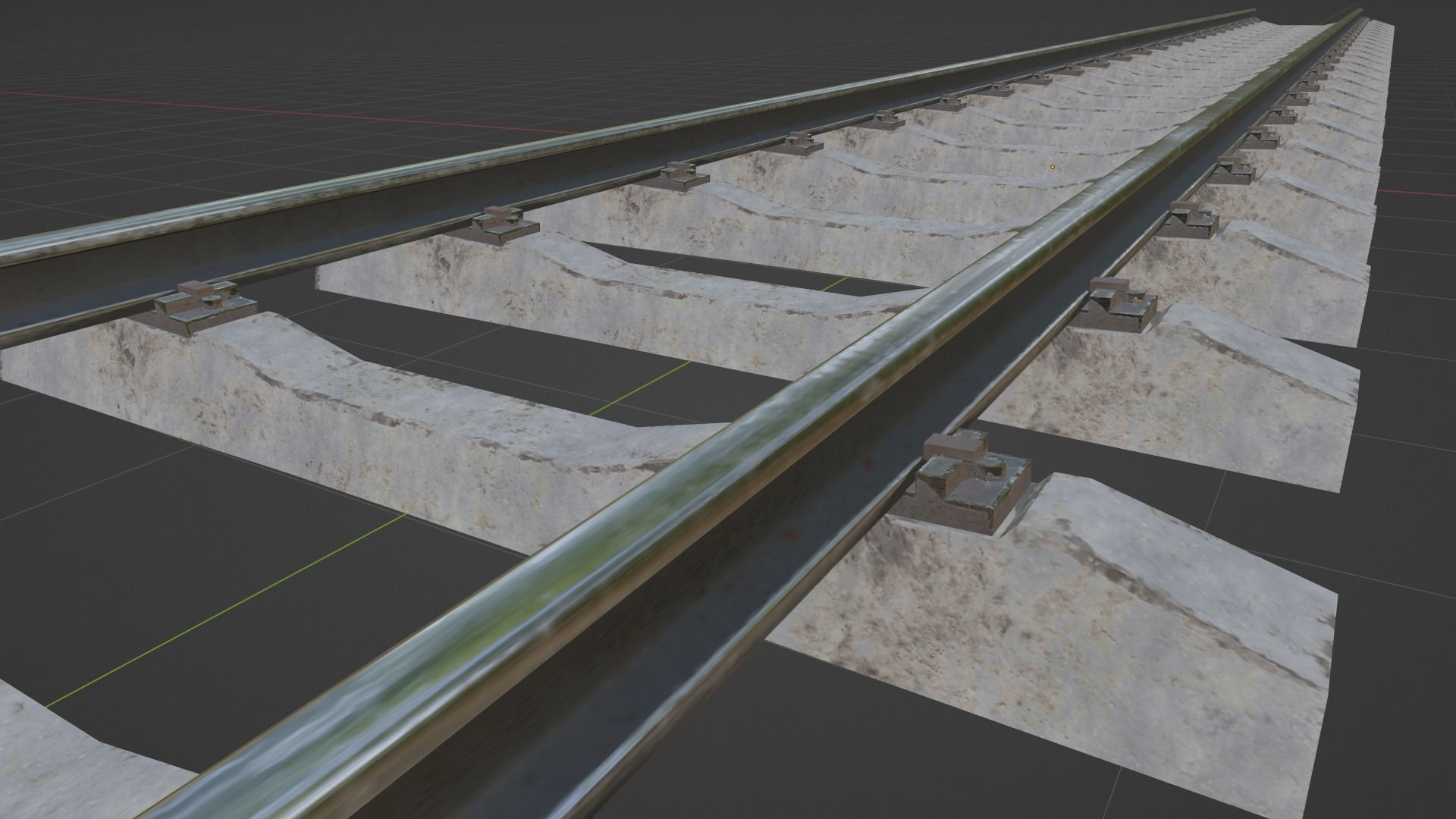 Railroad free 3D model | CGTrader