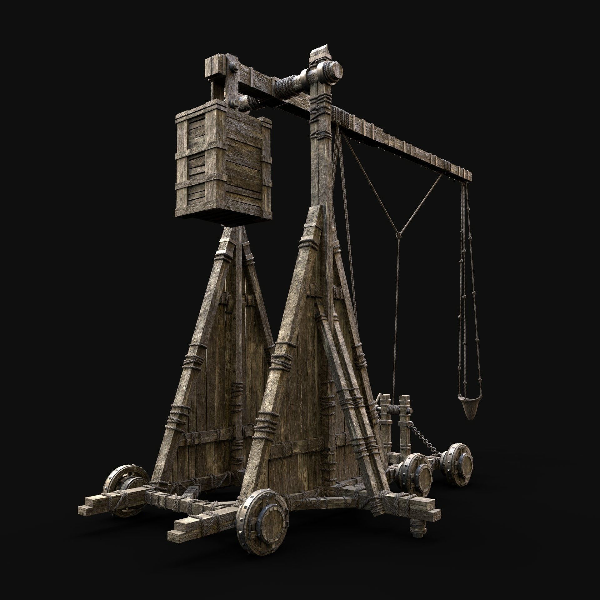 AAA SIEGE ENGINE WAR MACHINES BUILDER COLLECTION PACK | CGTrader
