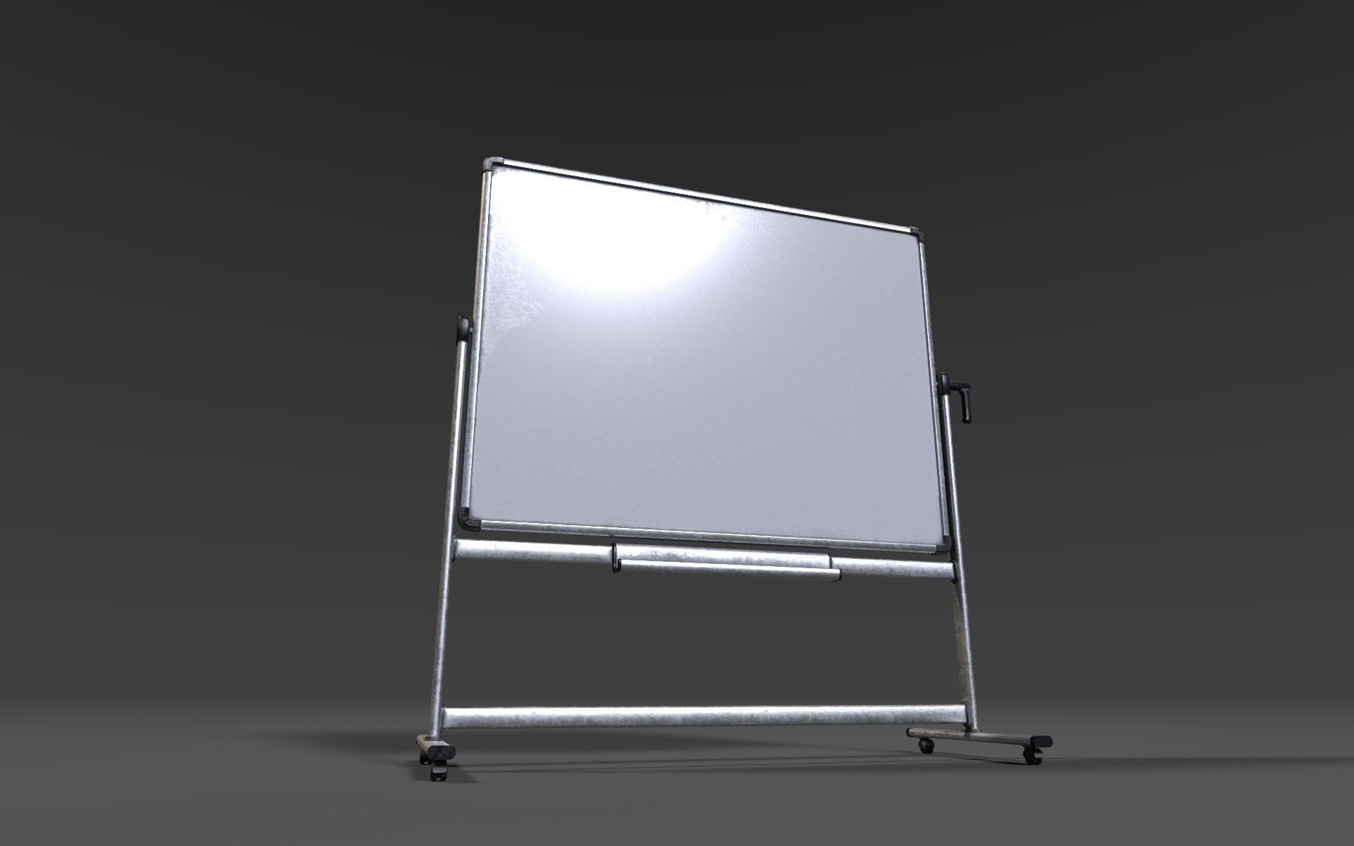 Blank White Board free VR / AR / low-poly 3D model | CGTrader
