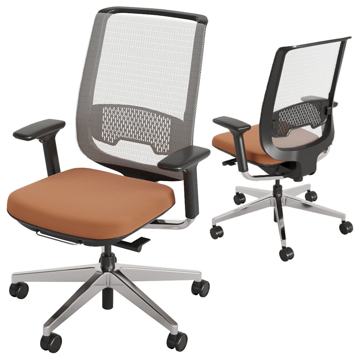 Steelcase Reply Air 3D model | CGTrader