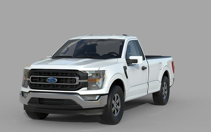 3D model 2022 FORD F-150 VR / AR / low-poly | CGTrader