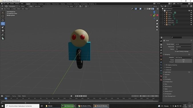 3D model Game Character For Video Game Minecraft 2022 VR / AR / low ...