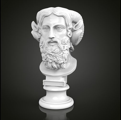 Zeus Ammon 3D model 3D printable | CGTrader
