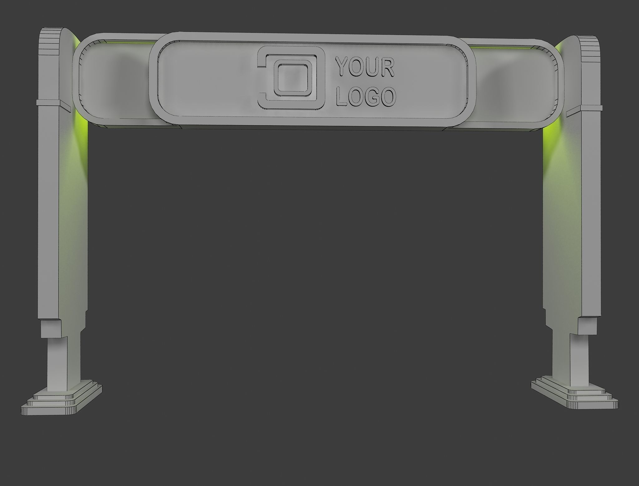 Fair Gate exhibition Event a442a 3D model | CGTrader