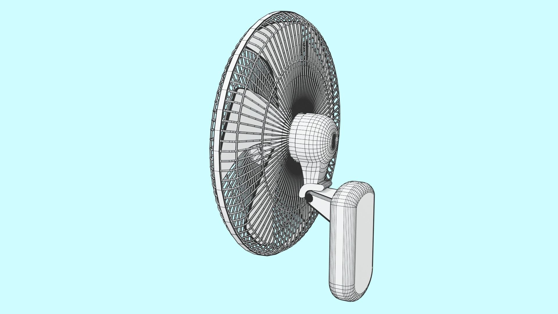 Wall Fan 3D model | CGTrader