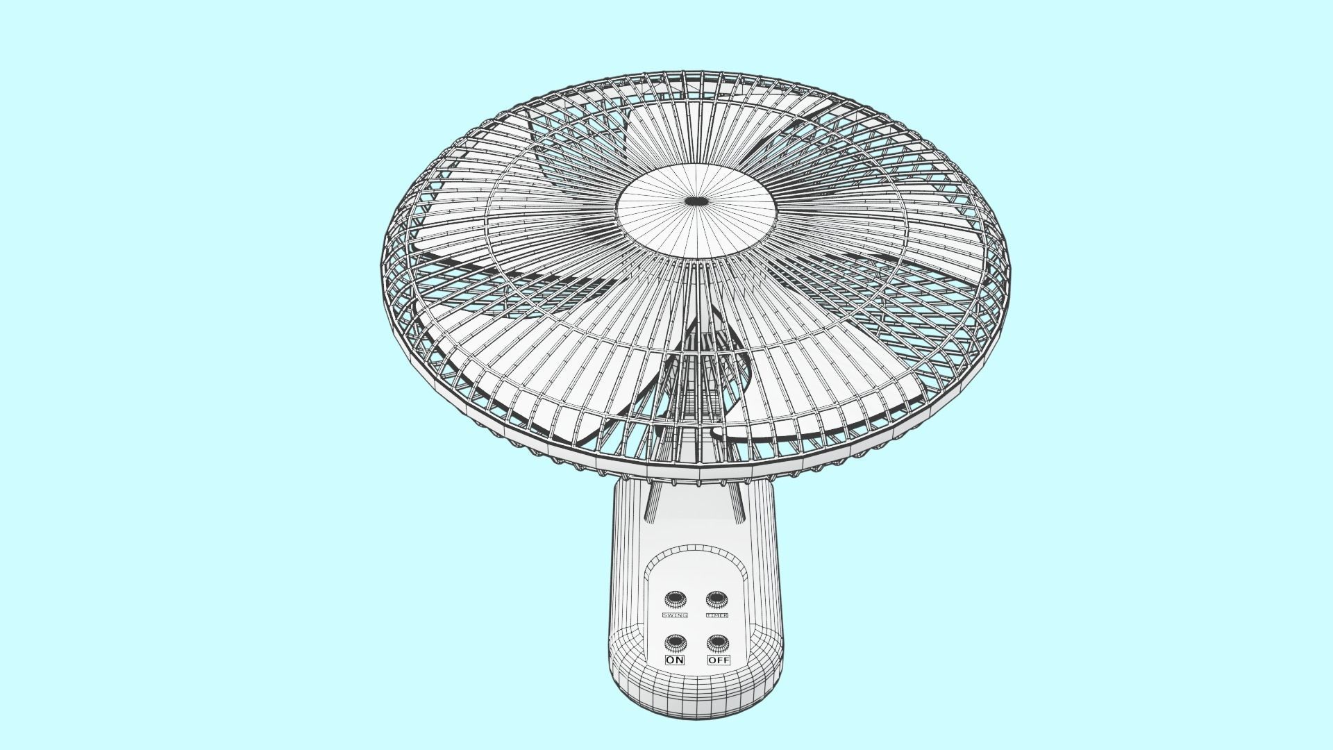 Wall Fan 3D model | CGTrader