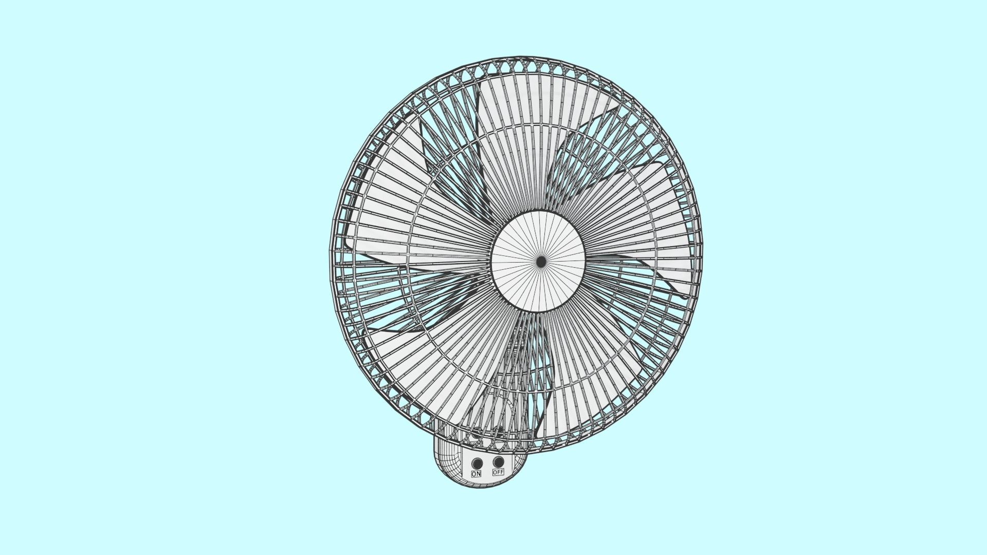 Wall Fan 3D model | CGTrader