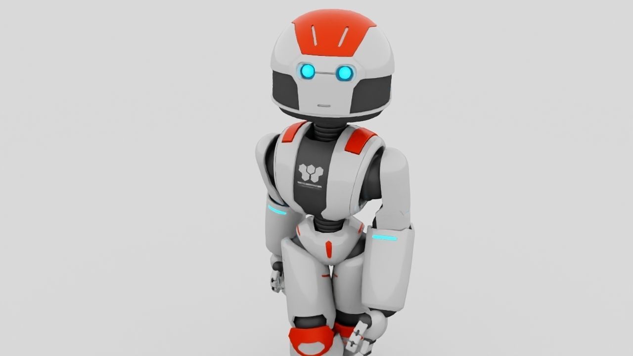 Humanoid rigged animated character 3D model rigged | CGTrader