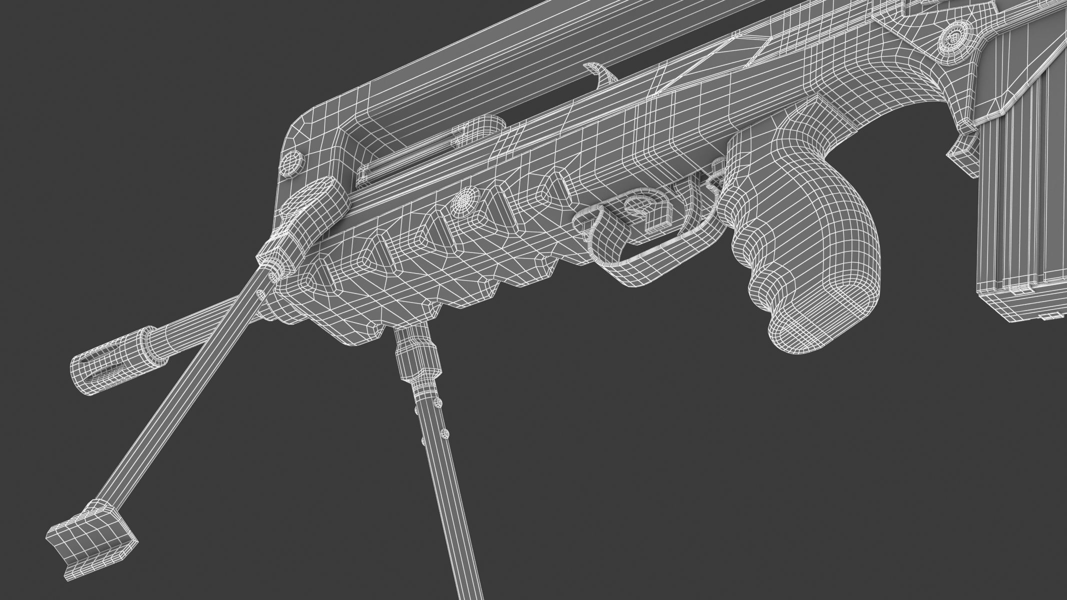 FAMAS airsoft gun 3D model | CGTrader