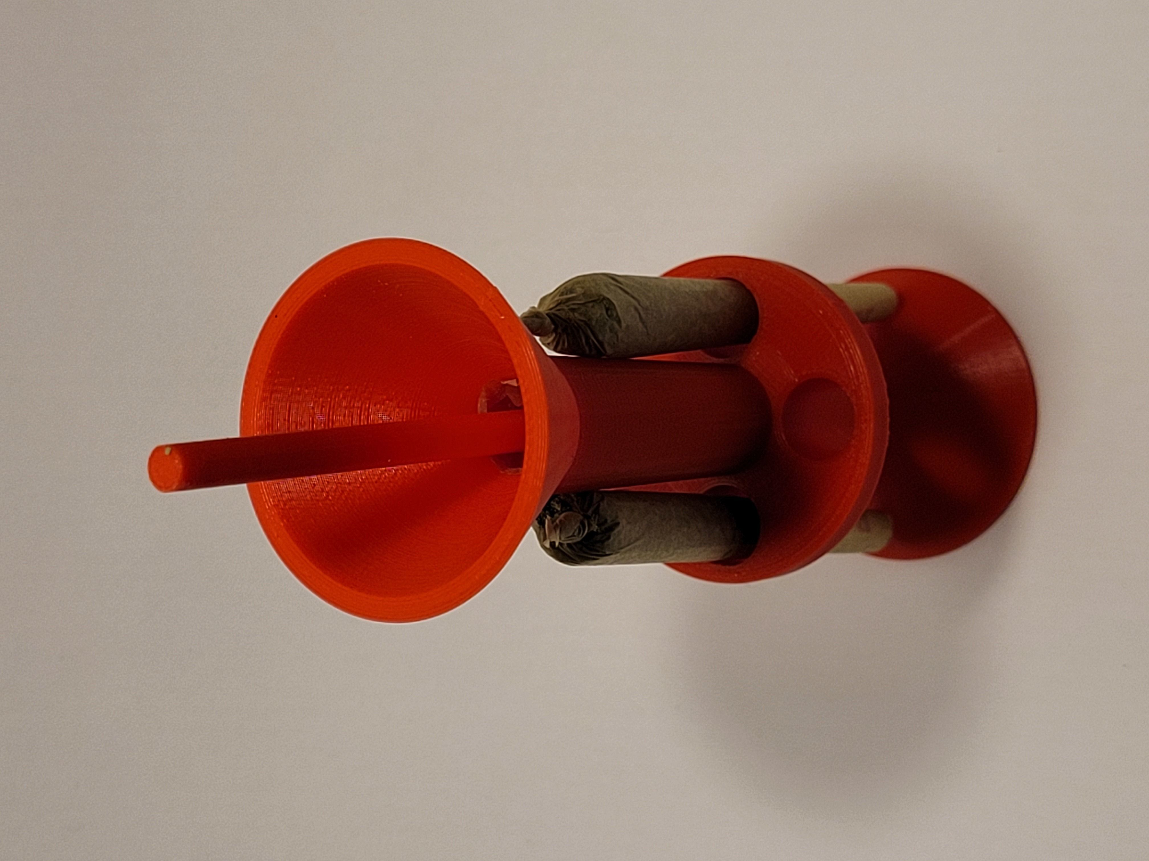 The TORNADO F3 Cone Filler w Stand and Poker for Raw Cone Papers 3D ...