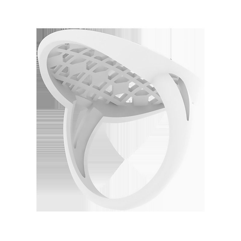 Ring oval geometry free 3D model 3D printable | CGTrader
