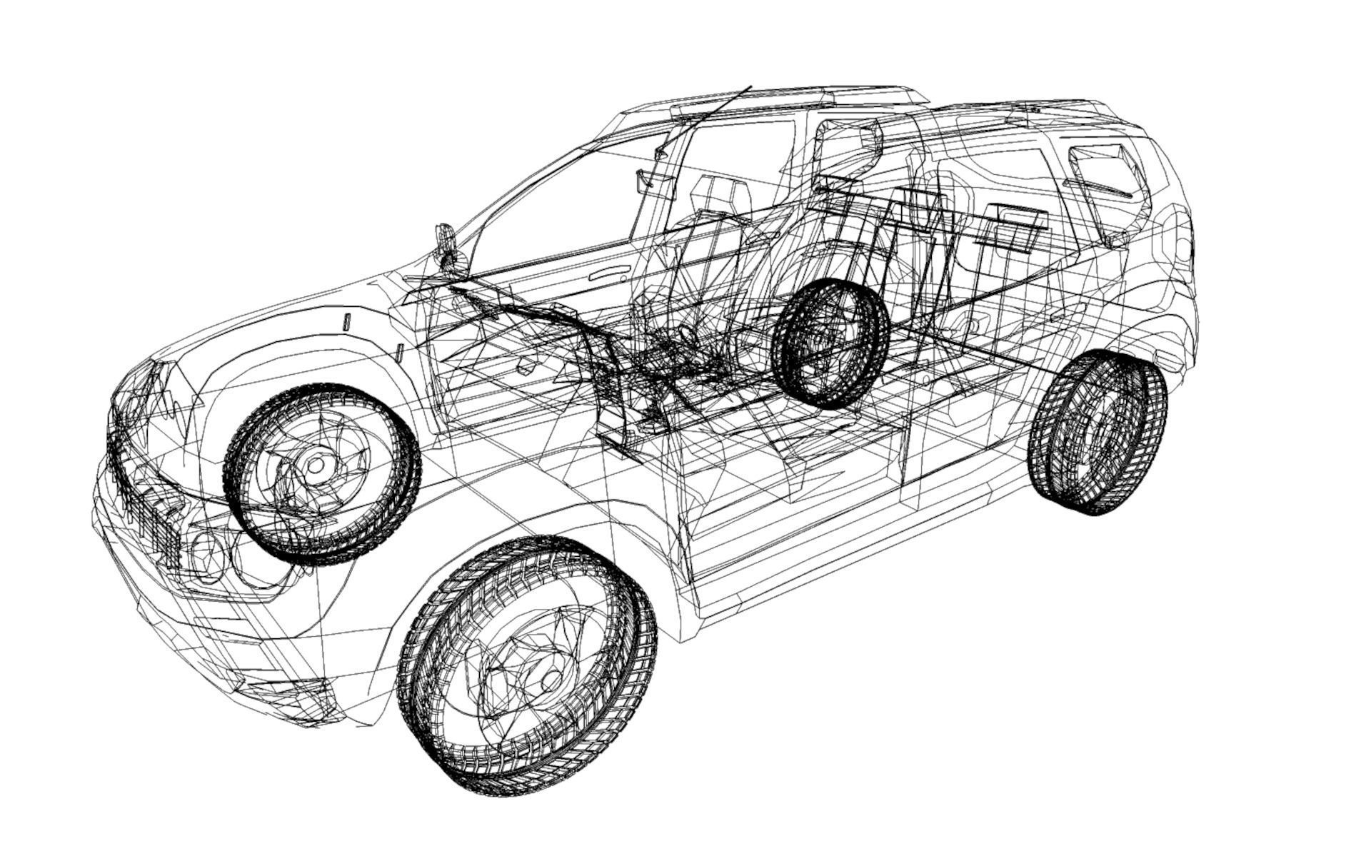 3D model SUV Jeep VR / AR / low-poly | CGTrader