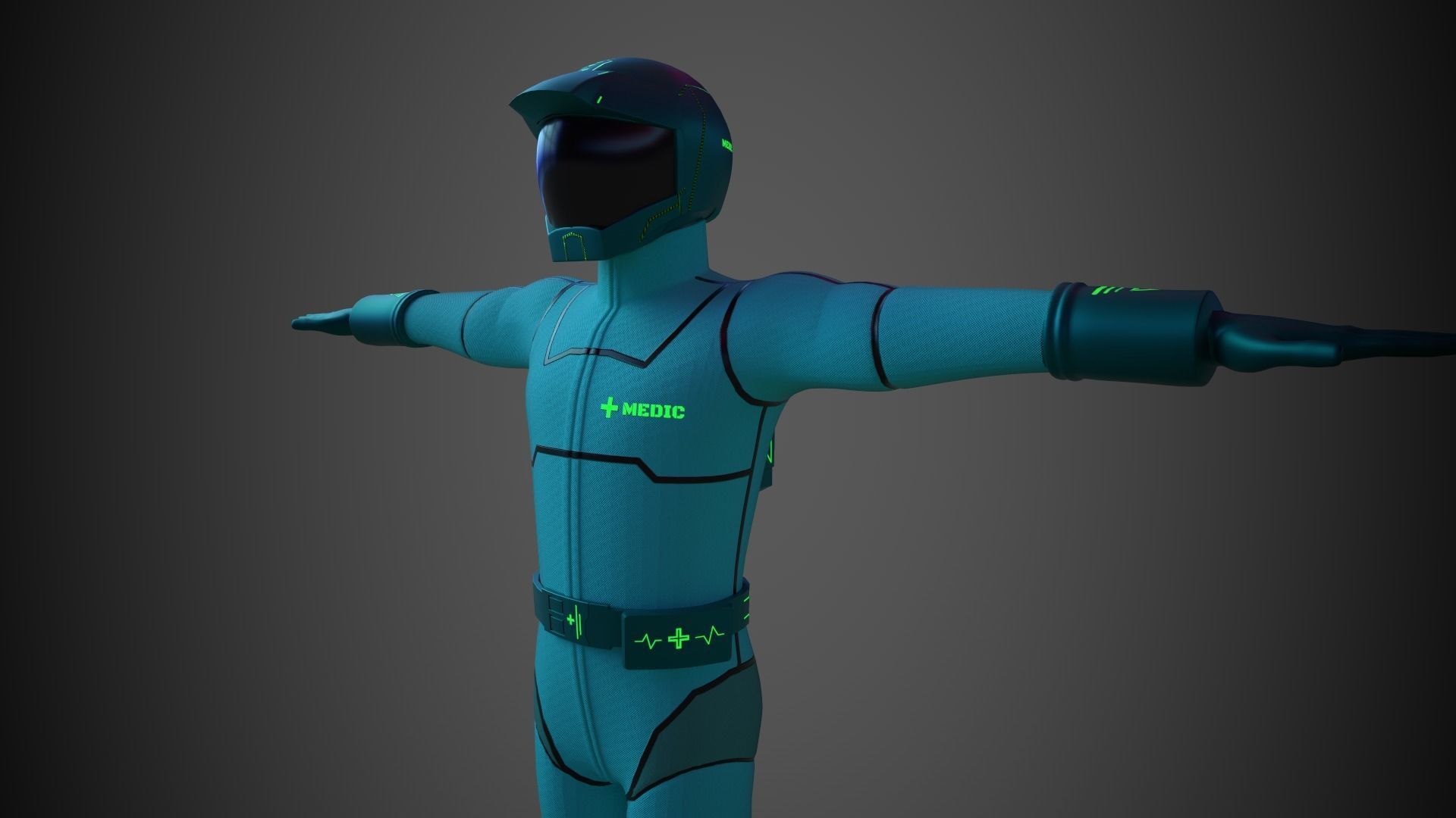 Zeon Pilot Character Skins free 3D model | CGTrader