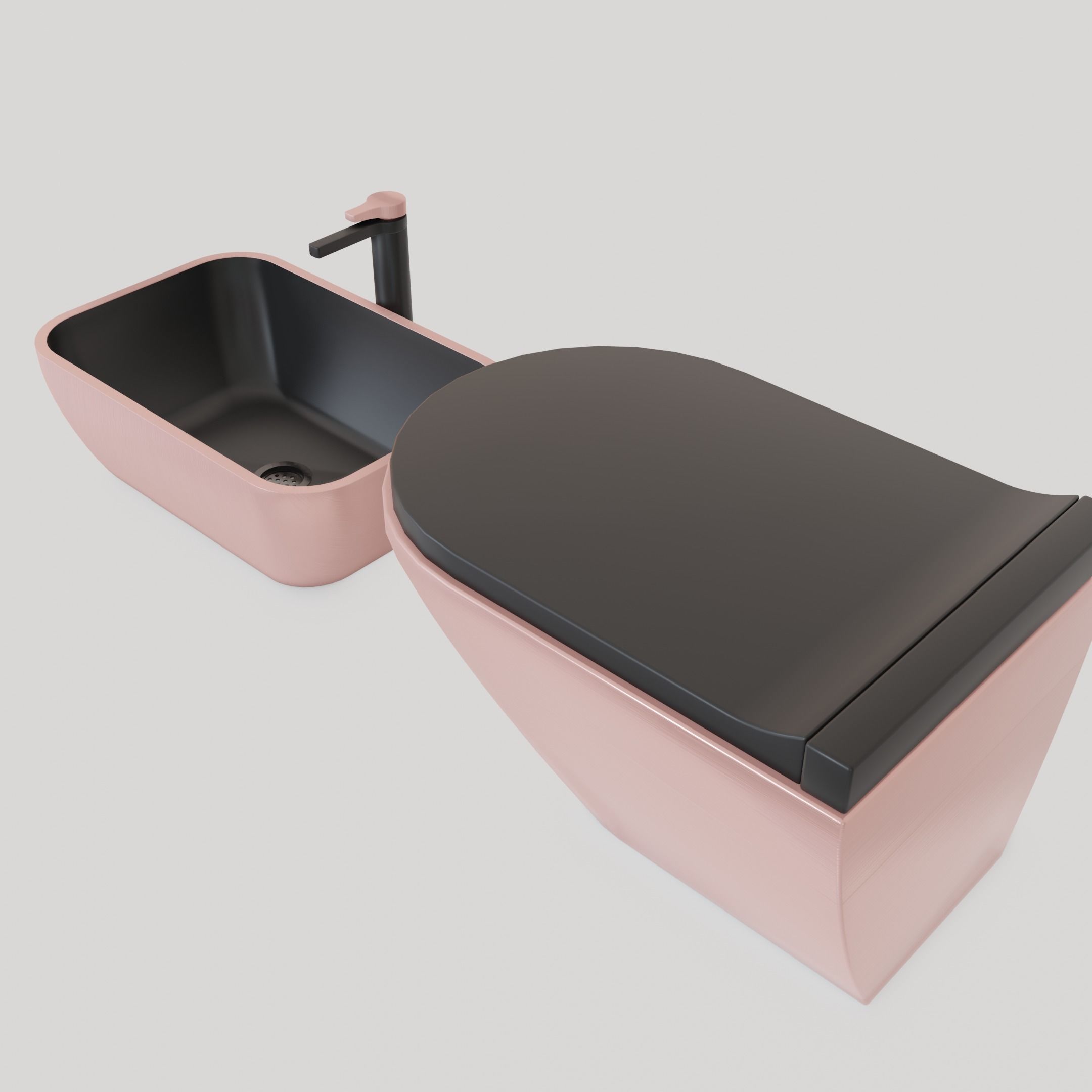 3D model Bathroom Object VR / AR / low-poly | CGTrader