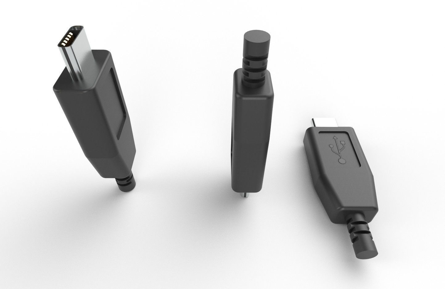 3D model USB M15 Type C Male VR / AR / low-poly | CGTrader