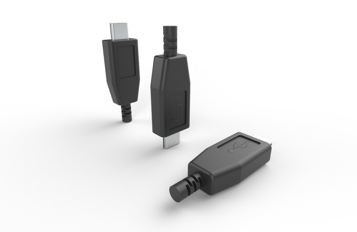 3D model USB M15 Type C Male VR / AR / low-poly | CGTrader