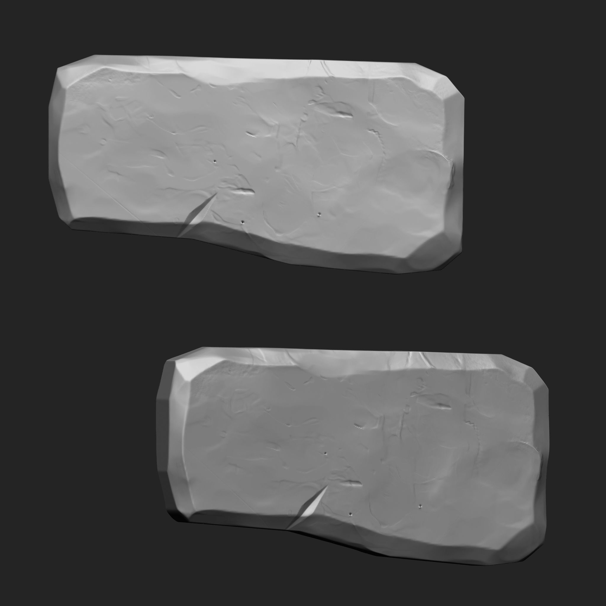 STYLIZED STONE MEGA PACK 4 IN ONE - 122 BRUSHES 3D model | CGTrader