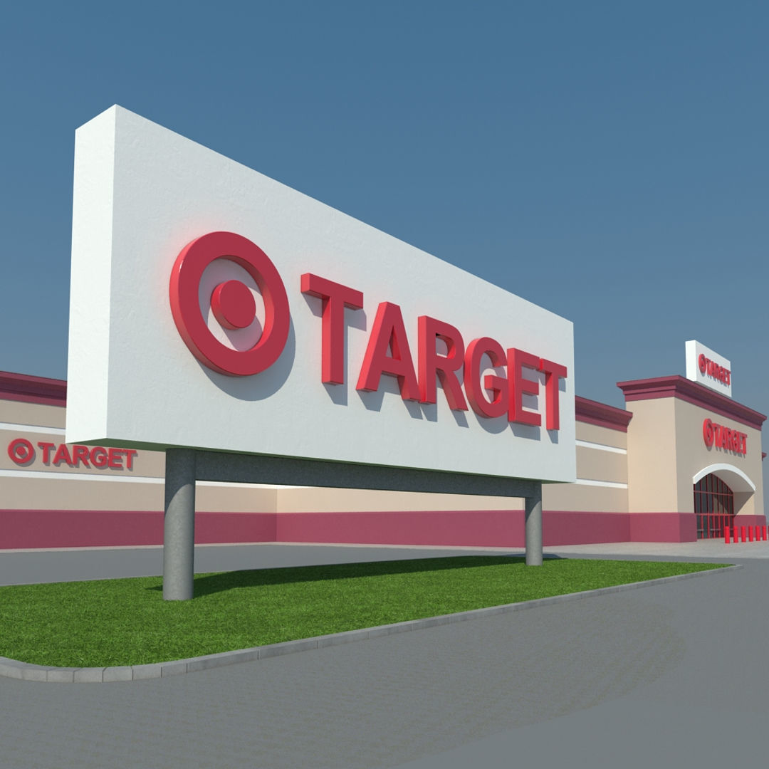 Target Retail Store 3D model | CGTrader