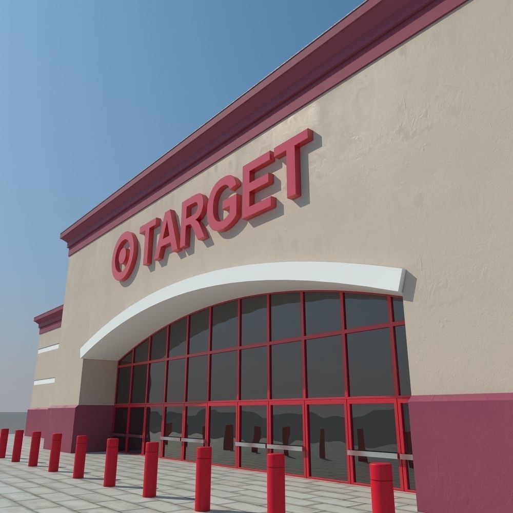 Target Retail Store 3D model | CGTrader
