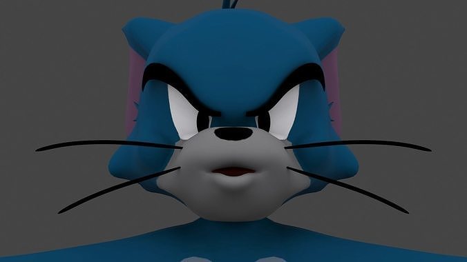 TOMZ-002 Tom Cat 3D model rigged | CGTrader