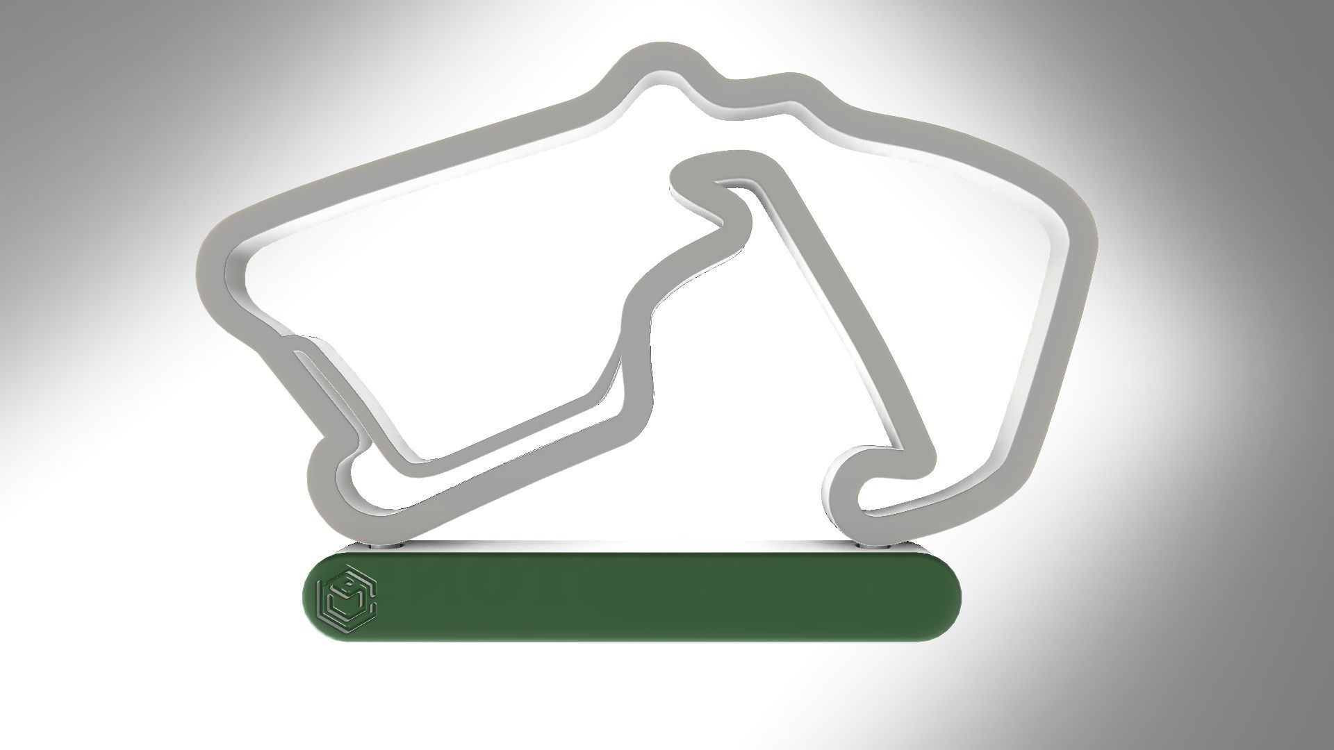 F1 SILVERSTONE RACETRACK DECOR STL FILE FUSION 360 3D model 3D ...