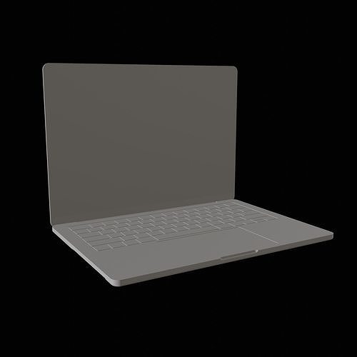 Macbook Pro 14 Base Mesh free VR / AR / low-poly 3D model | CGTrader