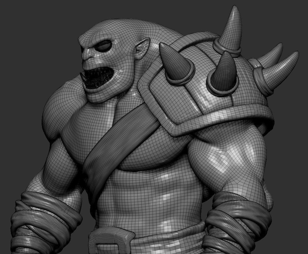 High Poly Monster Sculpt 3D model | CGTrader