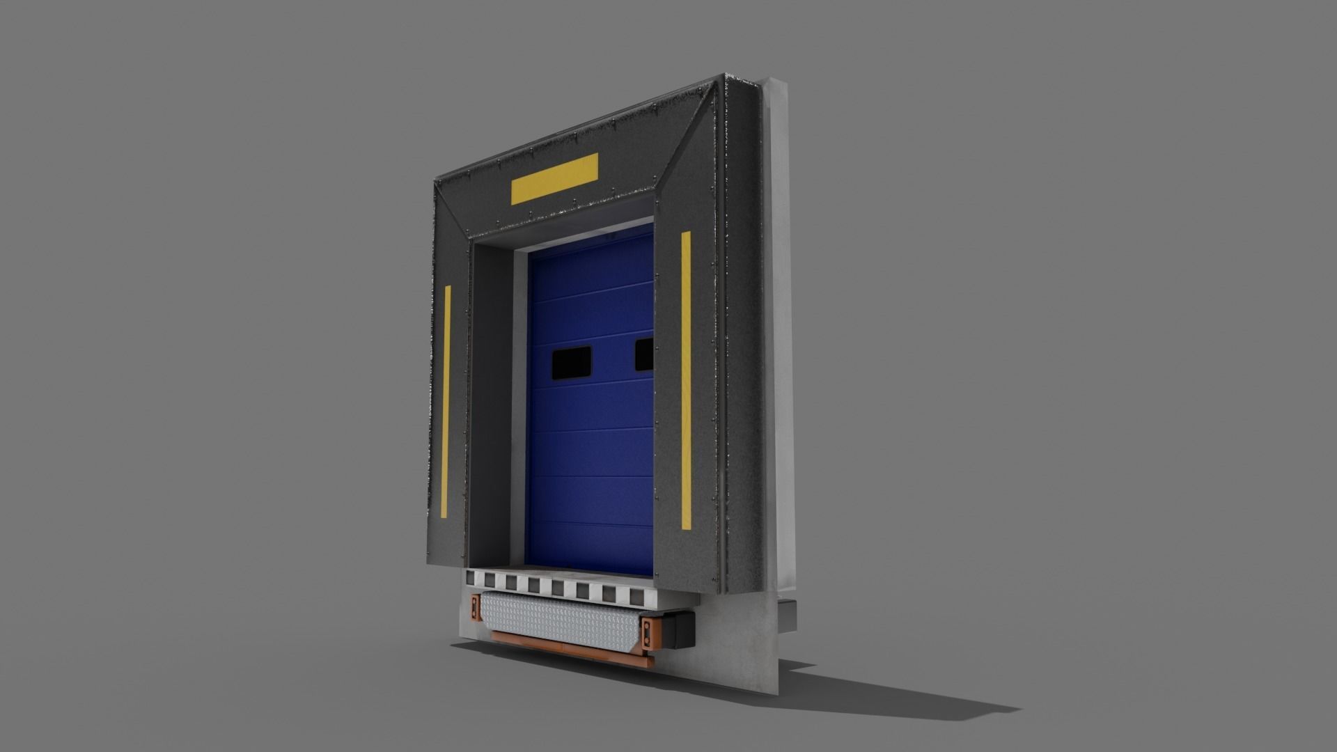 3D model Loading dock door VR / AR / low-poly | CGTrader