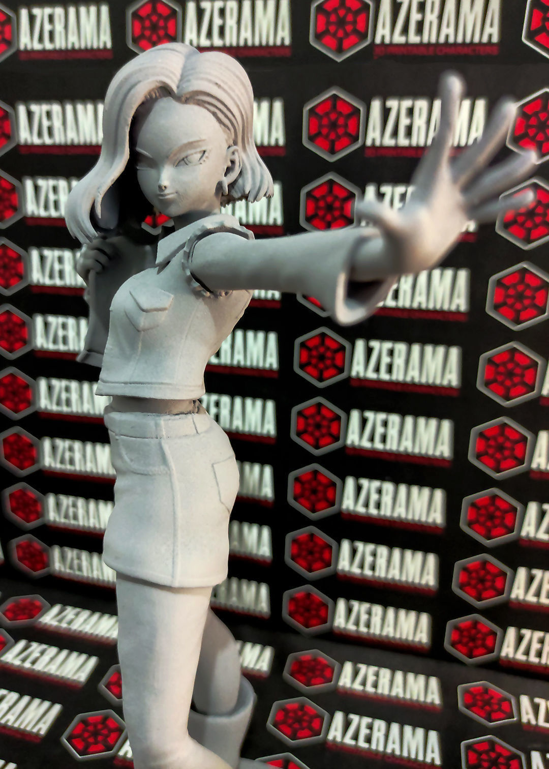 ANDROID 18 STL READY FOR 3D PRINTING 3D model 3D printable | CGTrader