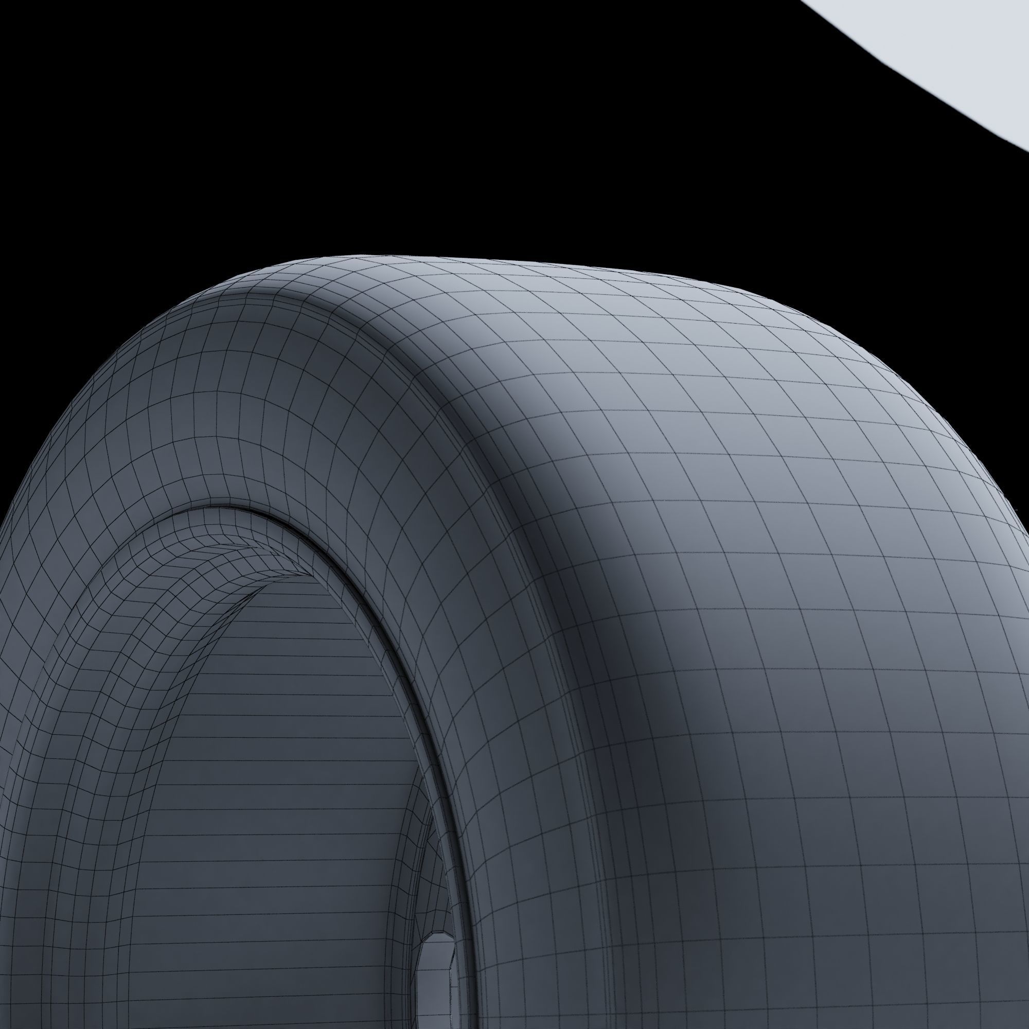 3D model Hoosier Tire Weld Wheels Ventura Drag racing package VR / AR ...