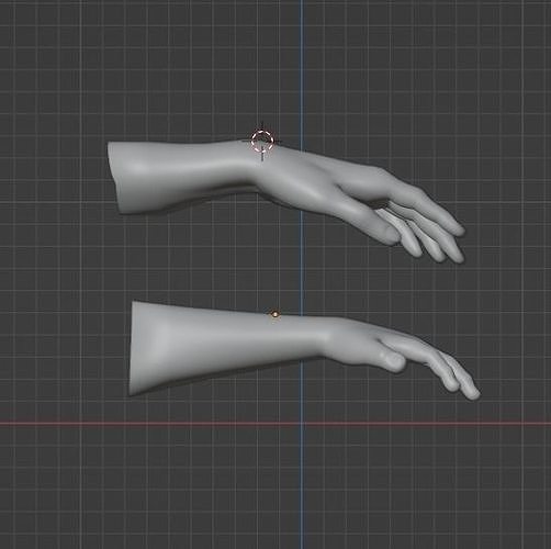 El hand free VR / AR / low-poly 3D model | CGTrader