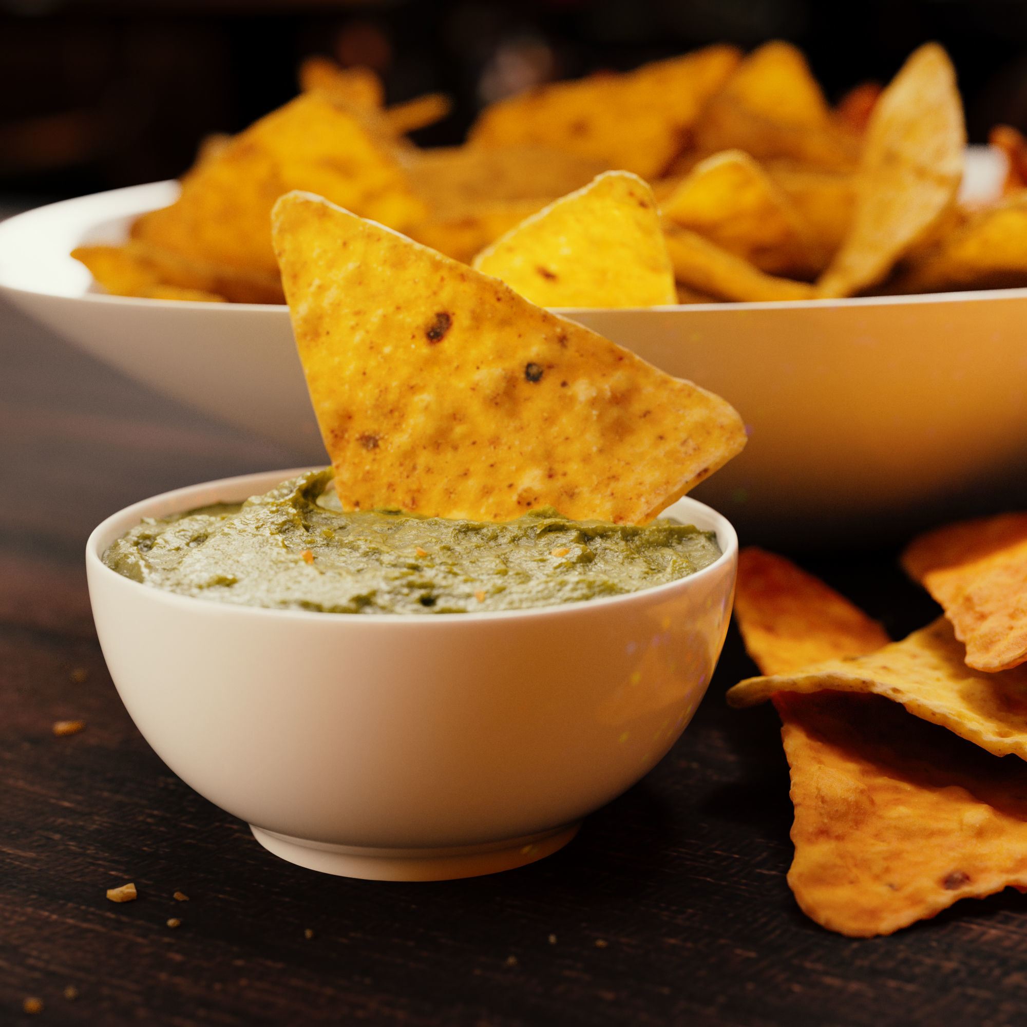Tortilla chips 3D model | CGTrader