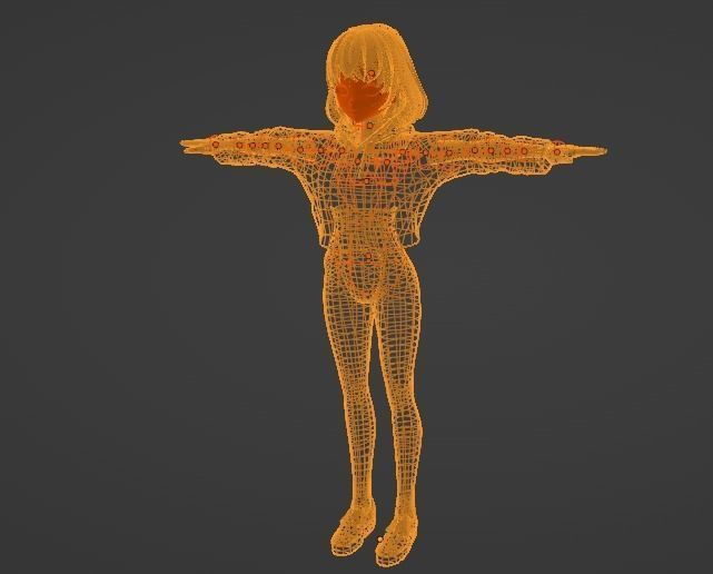 3D model Shiro Anime Character VR / AR / low-poly | CGTrader