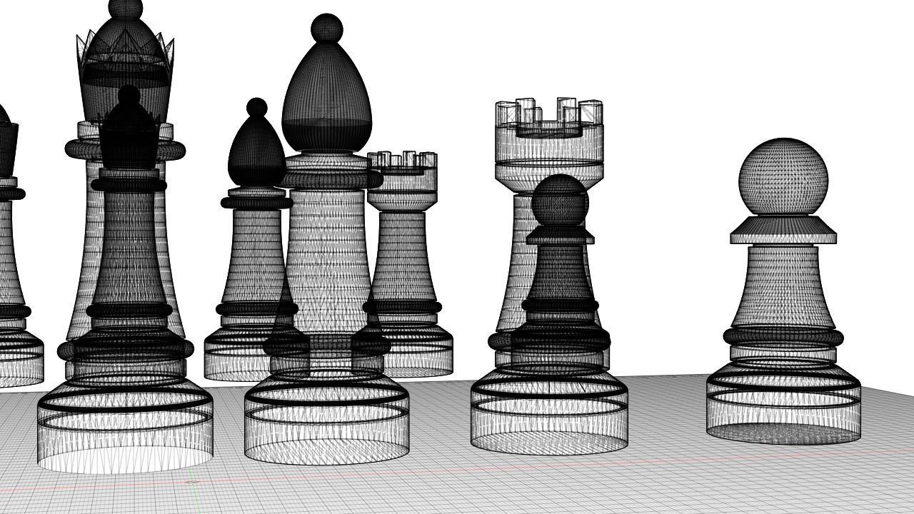 Chess parts type 1 3D model | CGTrader