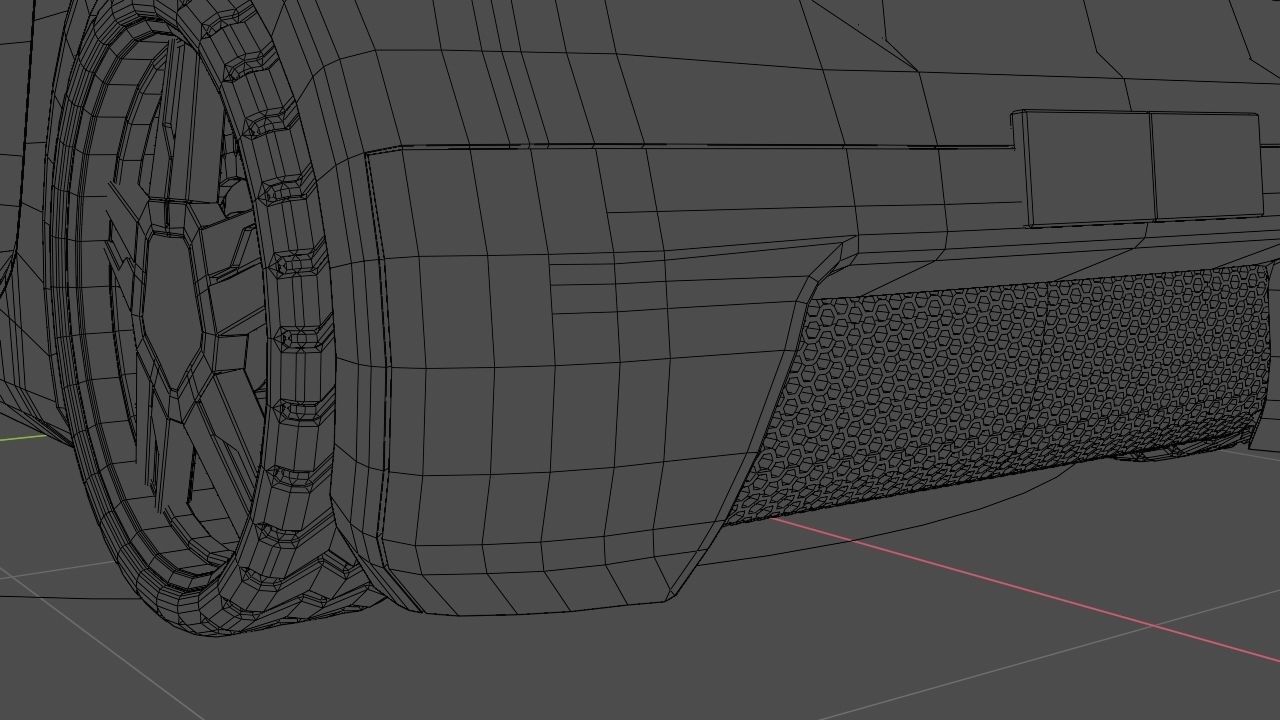 ciity car 3D model rigged | CGTrader