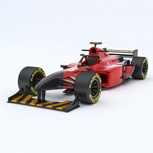 3D model Formula 1 car VR / AR / low-poly | CGTrader