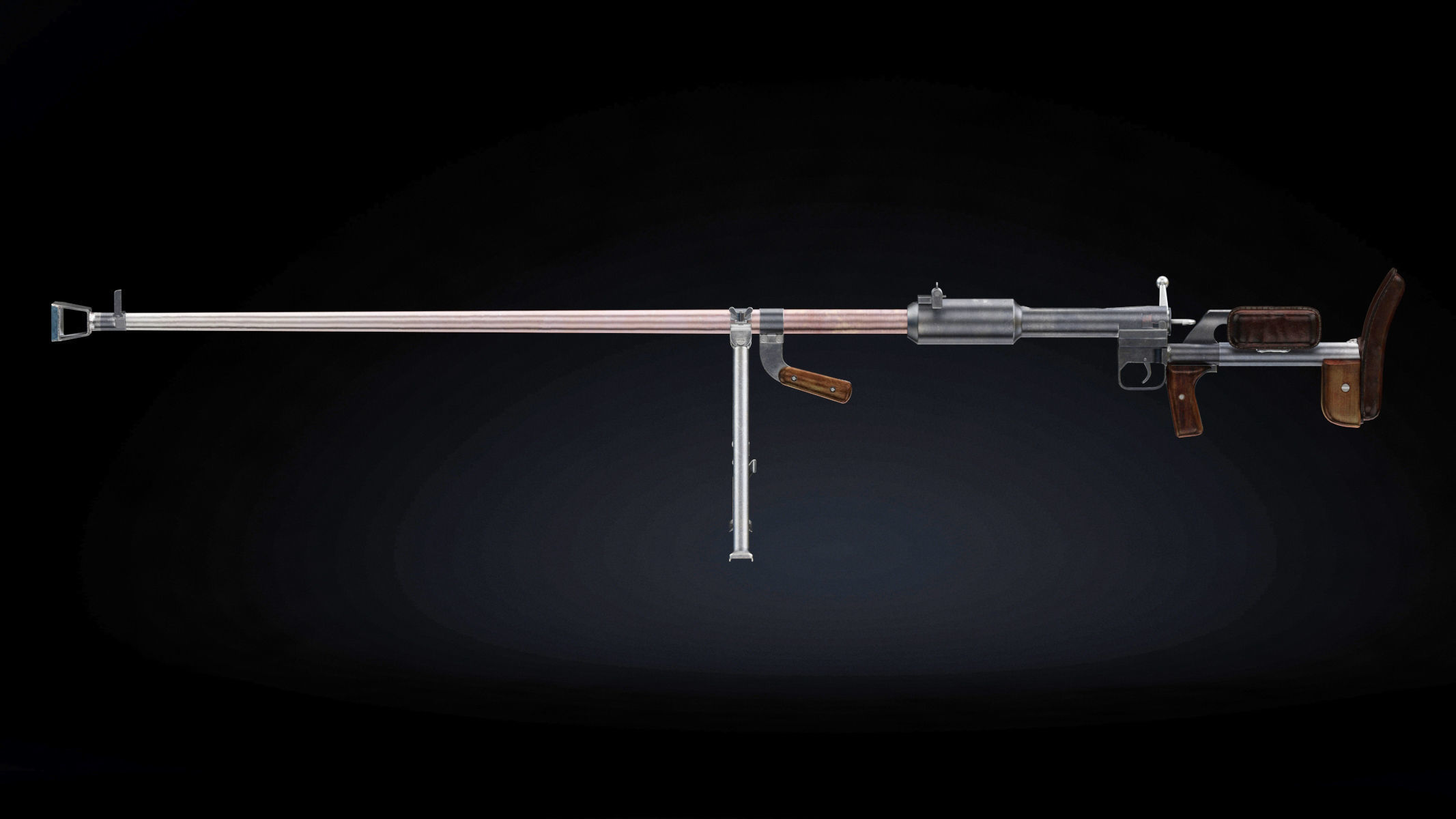 3D model PTRD 41 Low Poly VR / AR / low-poly | CGTrader