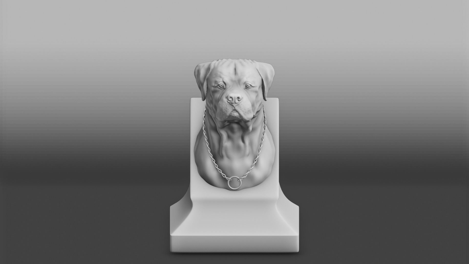 Printable Rottweiler 3D model 3D printable | CGTrader