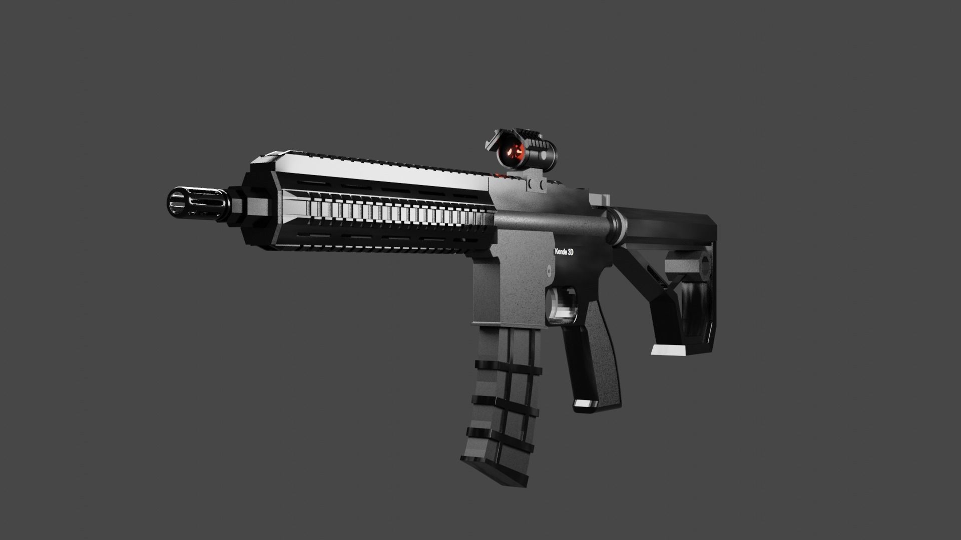 GUNS- NK 47 - RSH 12- sniper rifle 3D model | CGTrader