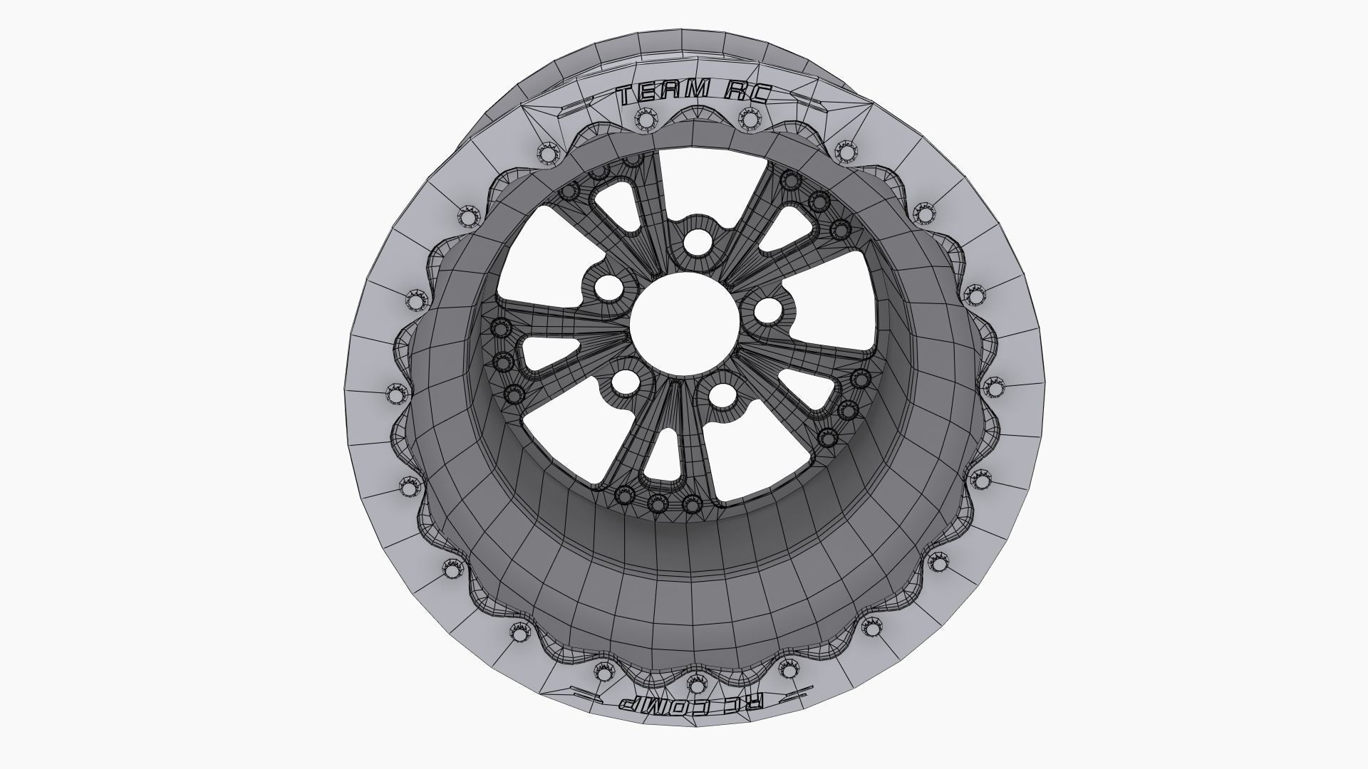 3D model RC Components Torx Drag Rear Wheel VR / AR / low-poly | CGTrader