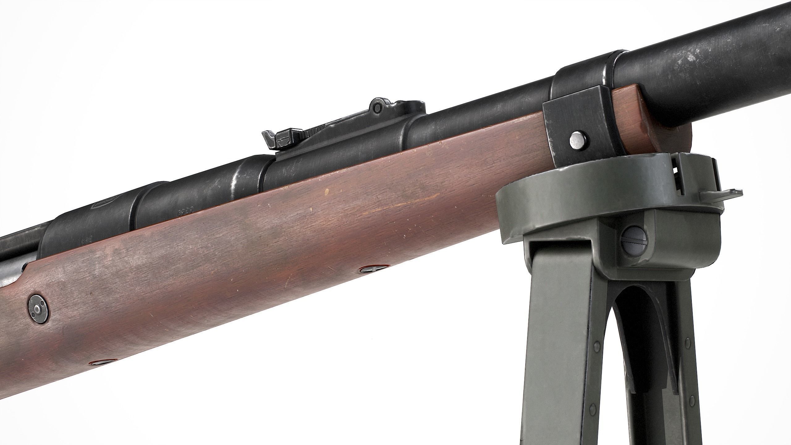 3D model PBR Mauser 1918 Tankgewehr VR / AR / low-poly | CGTrader