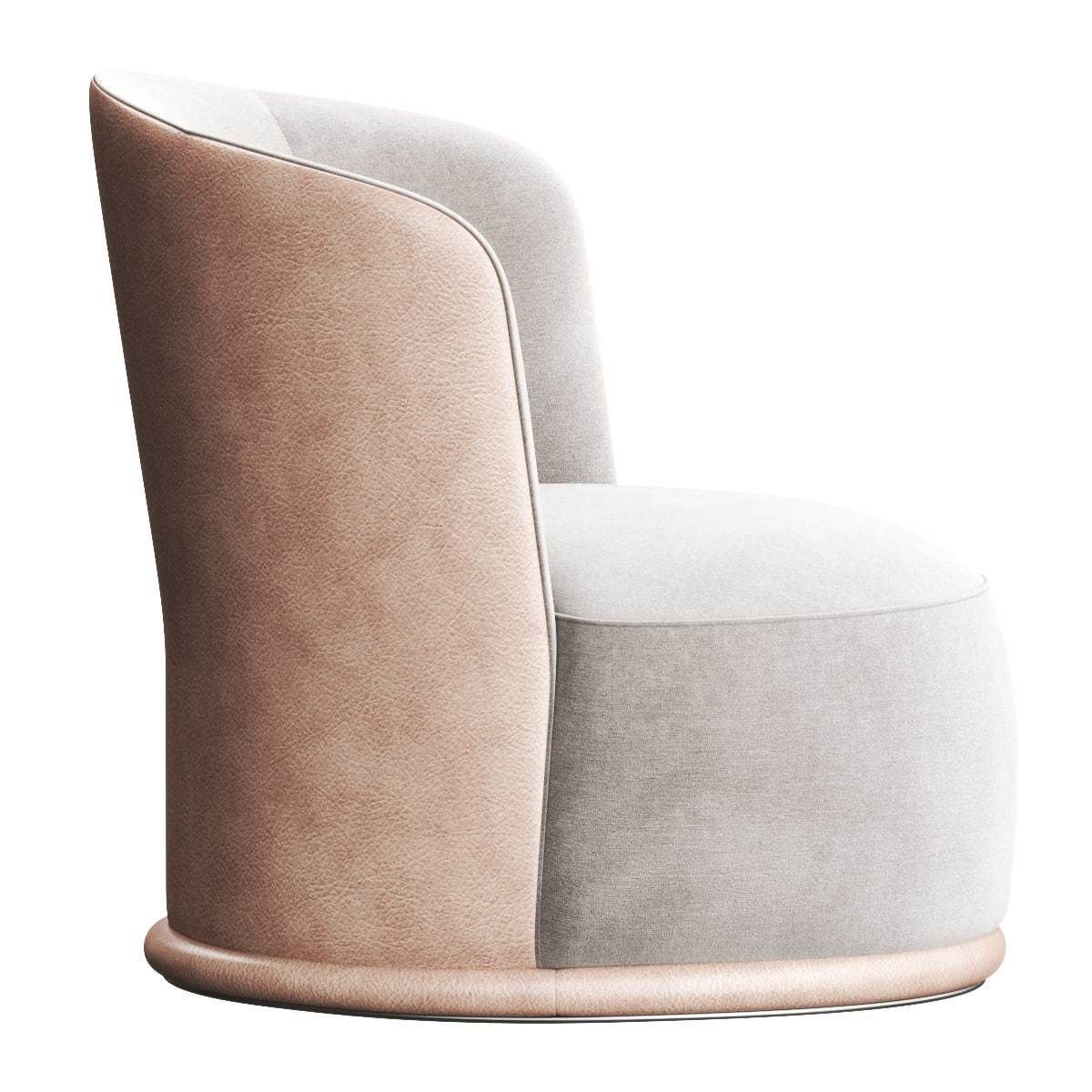 BLUES Easy chair By Turri 3D model | CGTrader