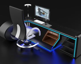 Animated Workspace 3D Models | CGTrader