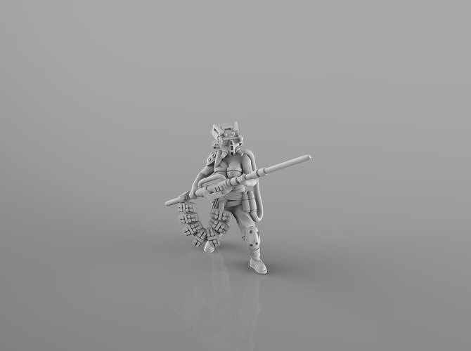 Stormrunner Lorna 3D model 3D printable | CGTrader