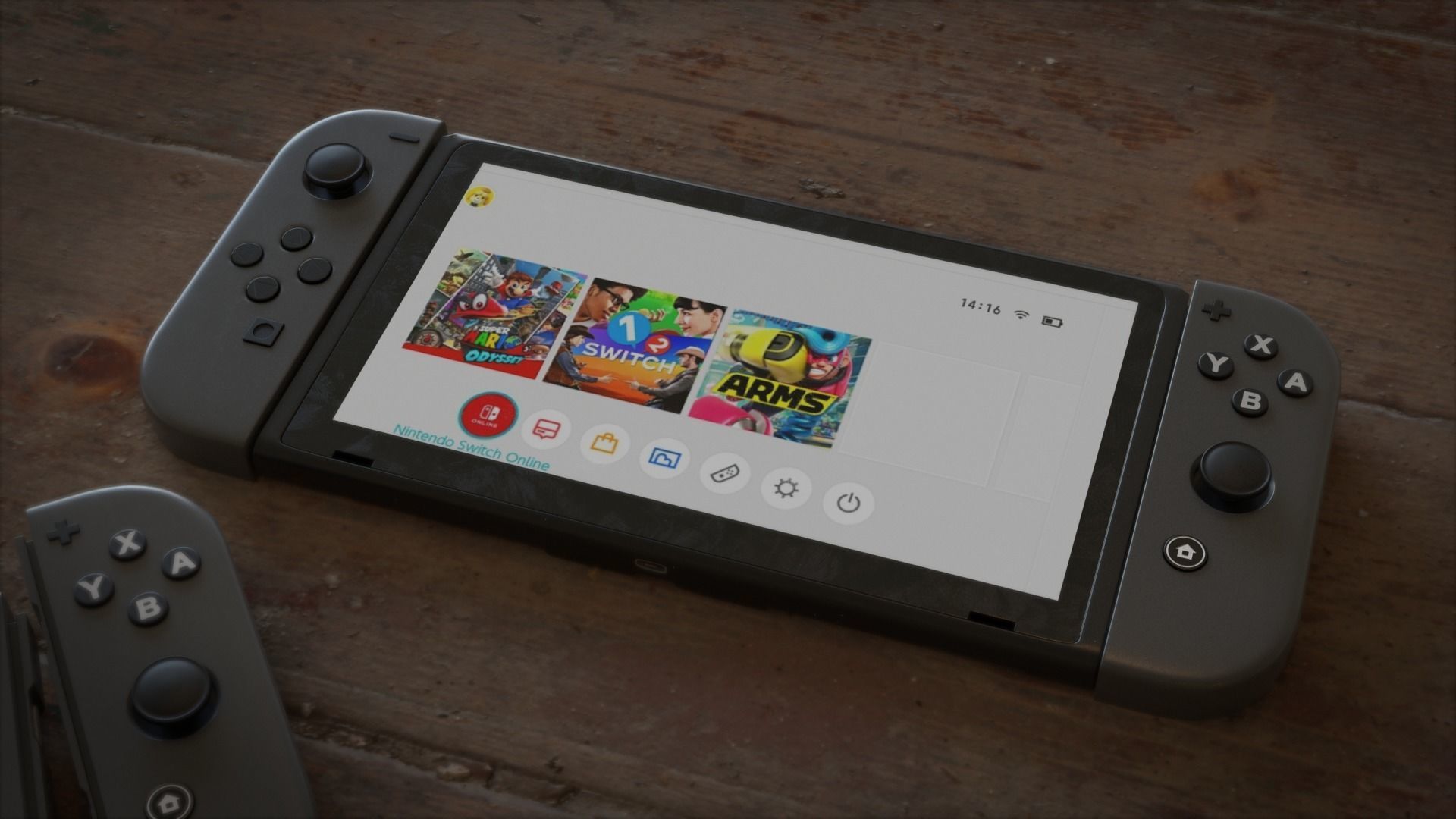 Nintendo Switch 3D model rigged | CGTrader