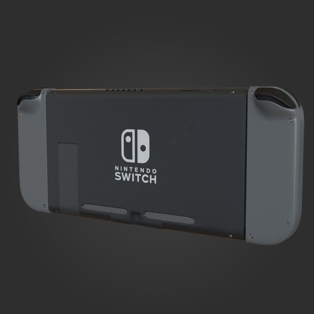 Nintendo Switch 3D model rigged | CGTrader