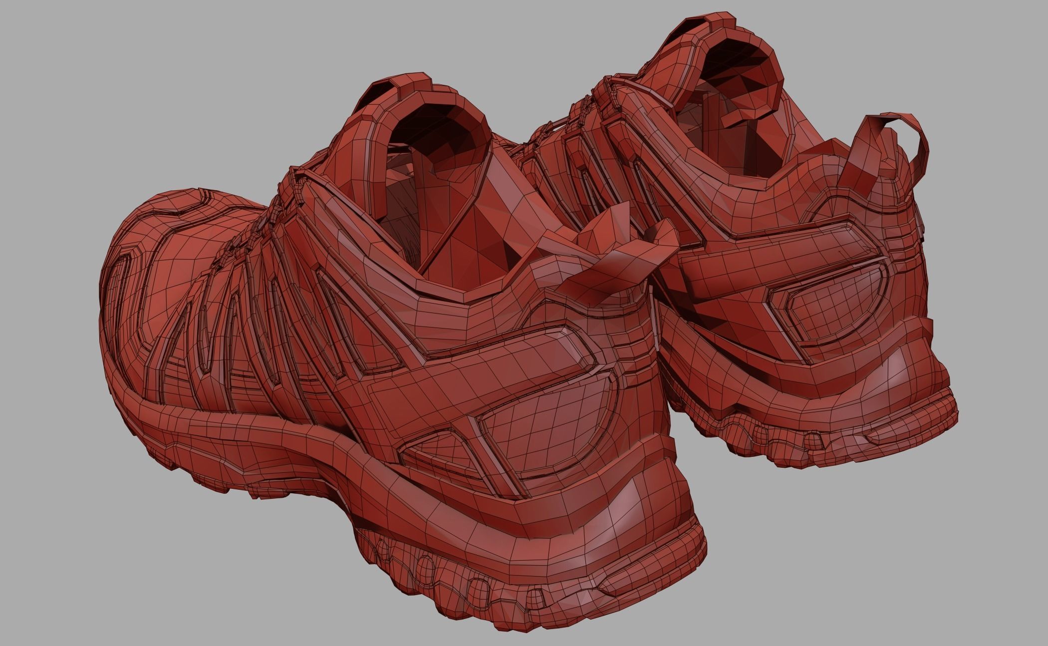 Shoes SALOMON 3D model | CGTrader