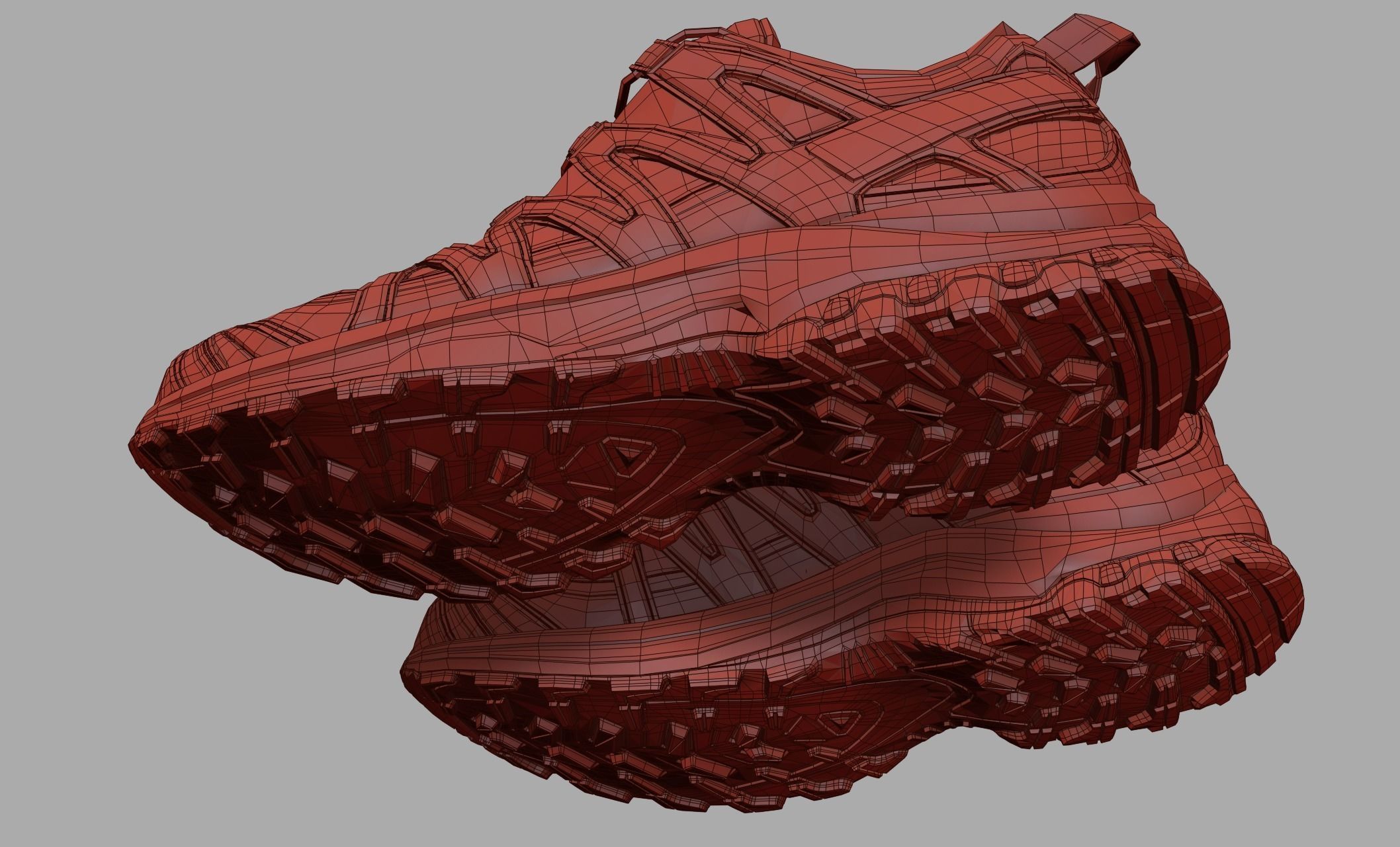 Shoes SALOMON 3D model | CGTrader